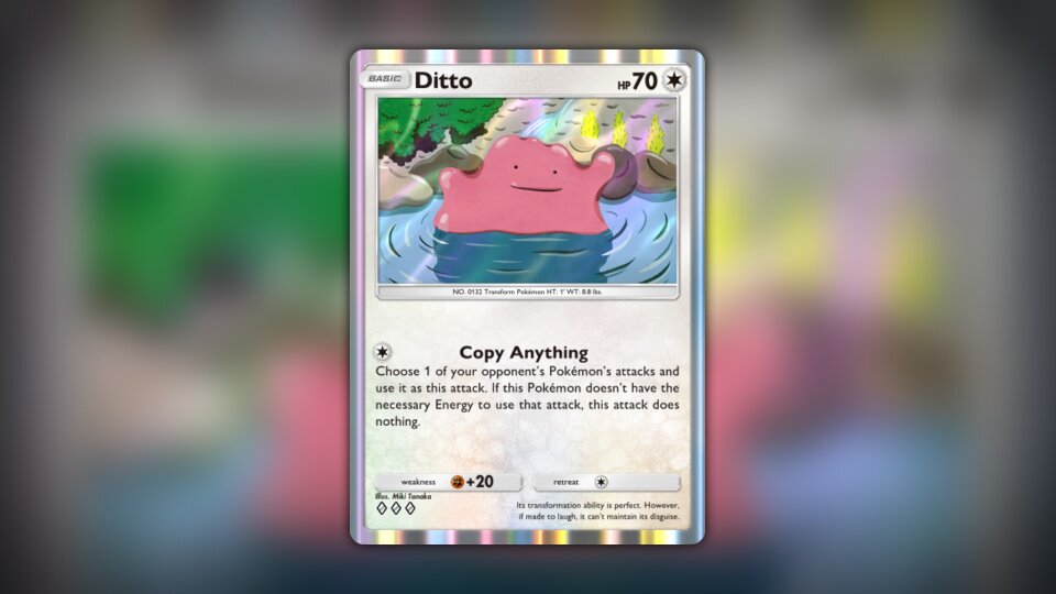Ditto (#205, ♦️♦️♦️, Genetic Apex) • Pokémon TCG Pocket