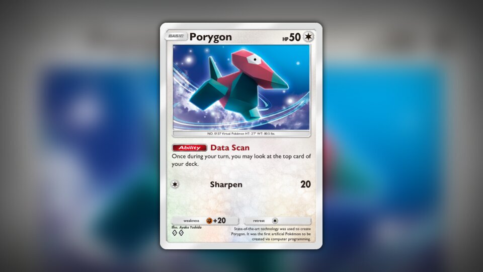 Porygon (#209, ♦️♦️, Genetic Apex) • Pokémon TCG Pocket