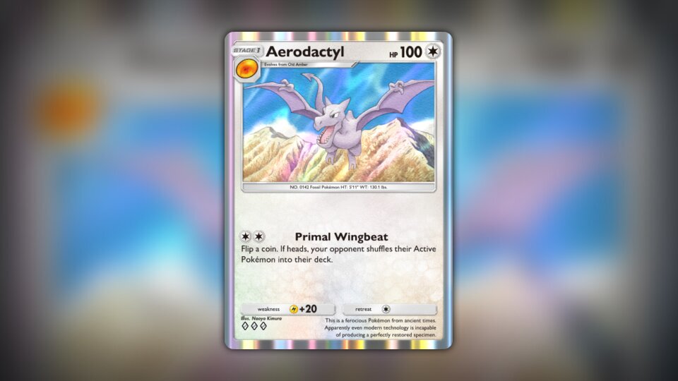Aerodactyl (#210, ♦️♦️♦️, Genetic Apex) • Pokémon TCG Pocket
