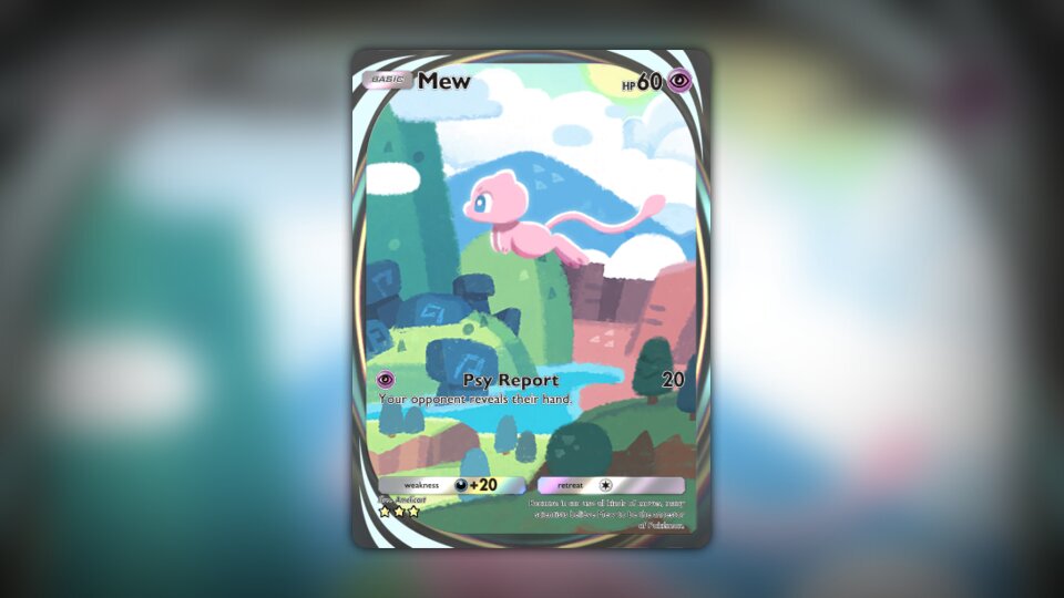 Mew (Genetic Apex #283/226, 3-Stars) | Pokémon TCG Pocket