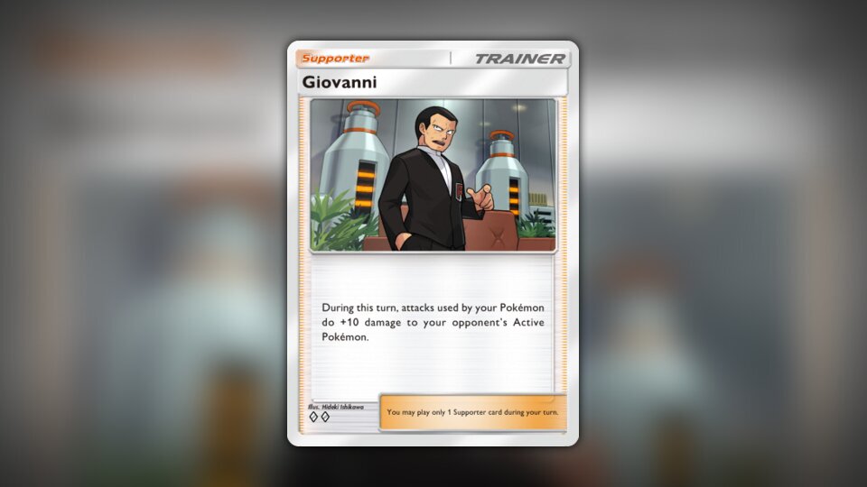 Giovanni (#223, ♦️♦️, Genetic Apex) • Pokémon TCG Pocket