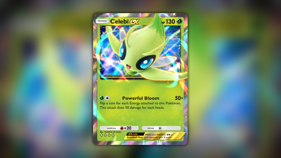 Celebi ex (Mythical Island #3/86, 4-Diamonds) | Pokémon TCG Pocket
