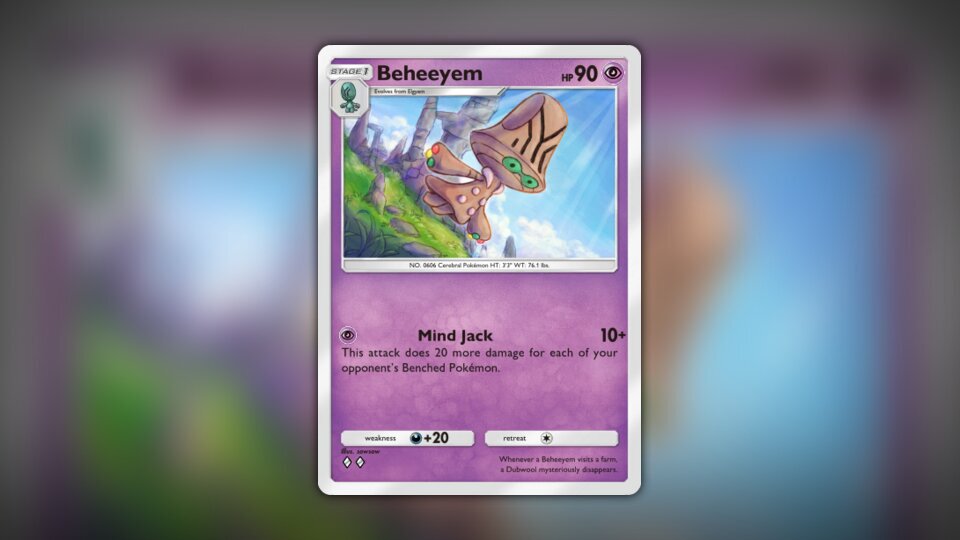Beheeyem (Mythical Island #35/86, 2-Diamonds) | Pokémon TCG Pocket