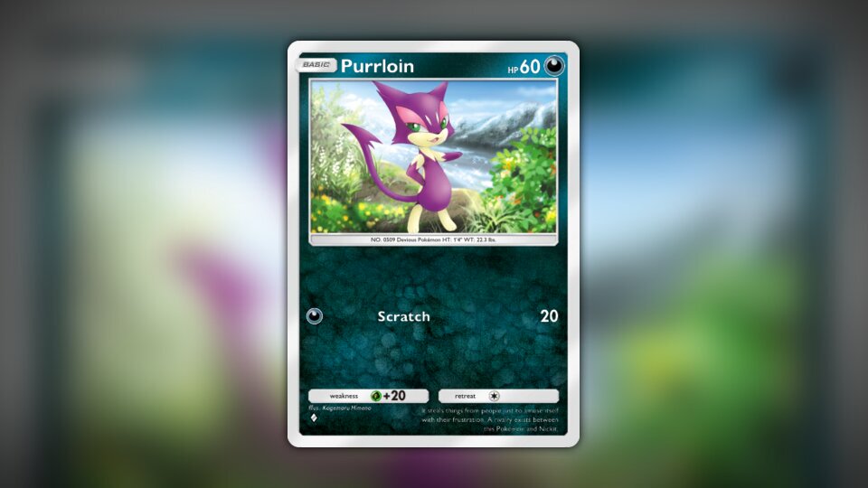 Purrloin (#51, ♦️, La Isla Singular) • Pokémon TCG Pocket
