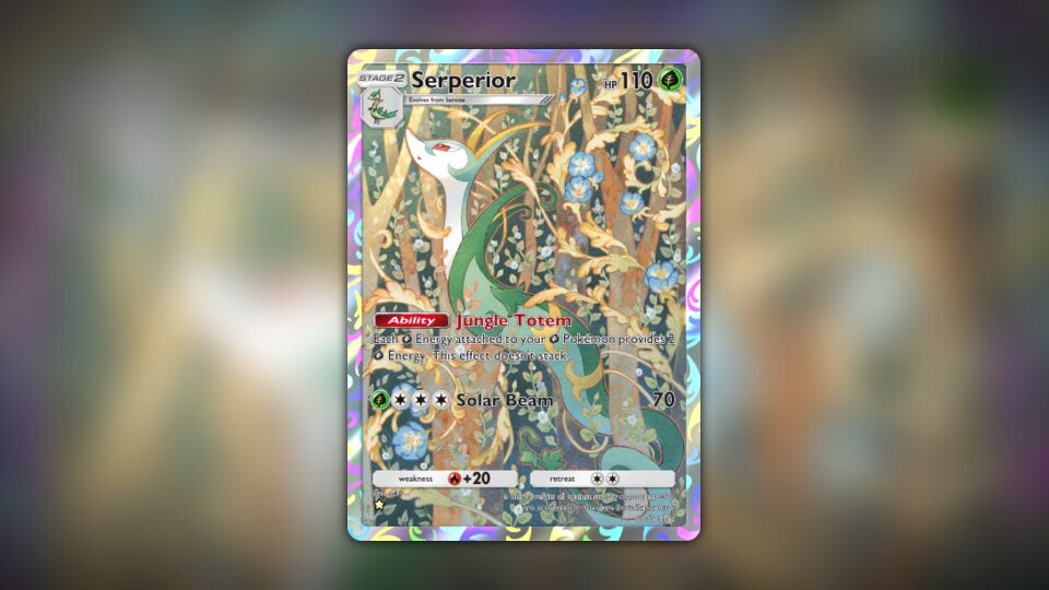 Serperior (Mythical Island #70/86, 1-Star) | Pokémon TCG Pocket