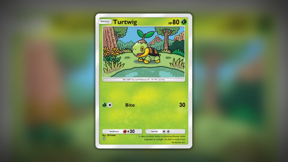 Turtwig (#10, ♦️, Space-Time Smackdown) • Pokémon TCG Pocket