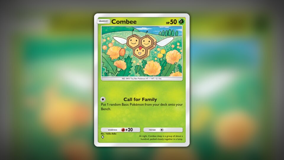 Combee (#17, ♦️, Space-Time Smackdown) • Pokémon TCG Pocket