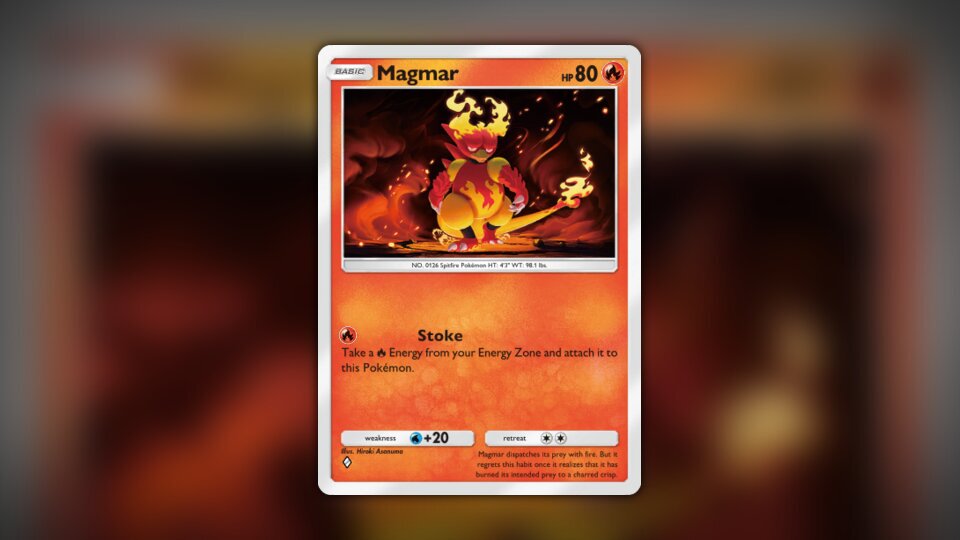 Magmar (Space-Time Smackdown #23/208, 1-Diamond) | Pokémon TCG Pocket