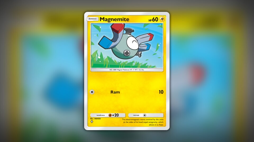 Magnemite (Pugna Espaciotemporal #51/208, 1-Diamante) | Pokémon TCG Pocket