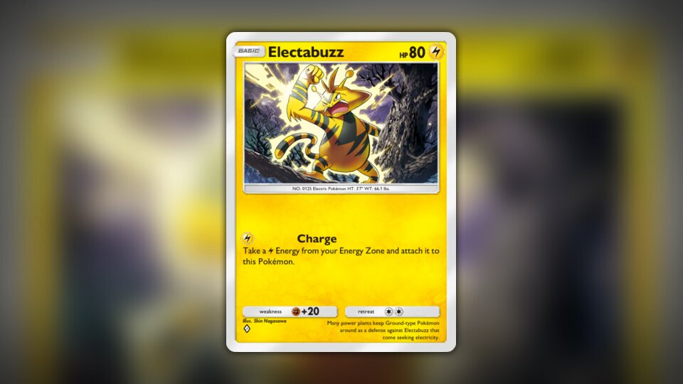 Electabuzz (#56, ♦️, Space-Time Smackdown) • Pokémon TCG Pocket