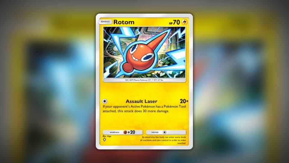 Rotom (#62, ♦️, Space-Time Smackdown) • Pokémon TCG Pocket