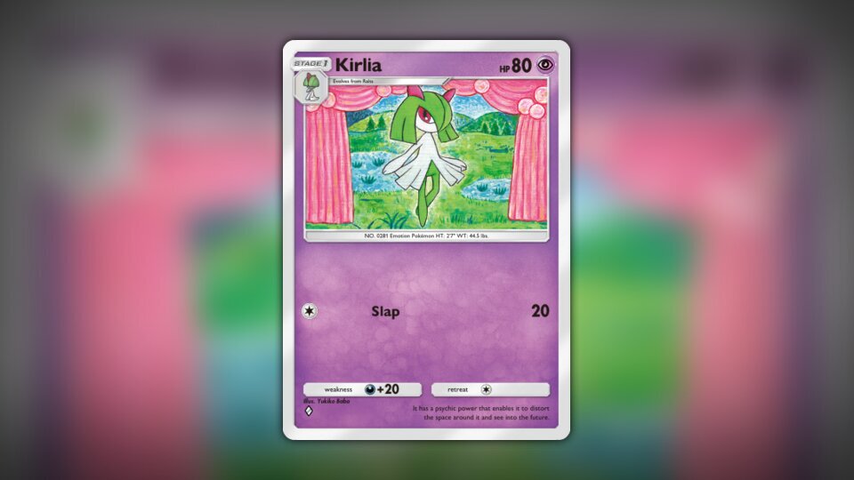 Kirlia (#69, ♦️, Space-Time Smackdown) • Pokémon TCG Pocket