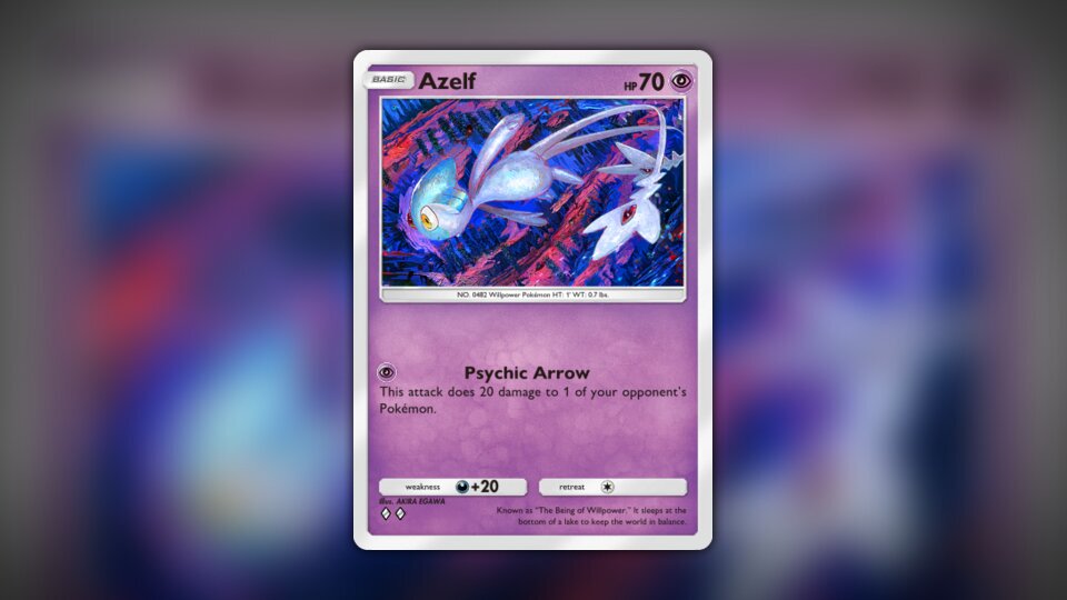 Azelf Card