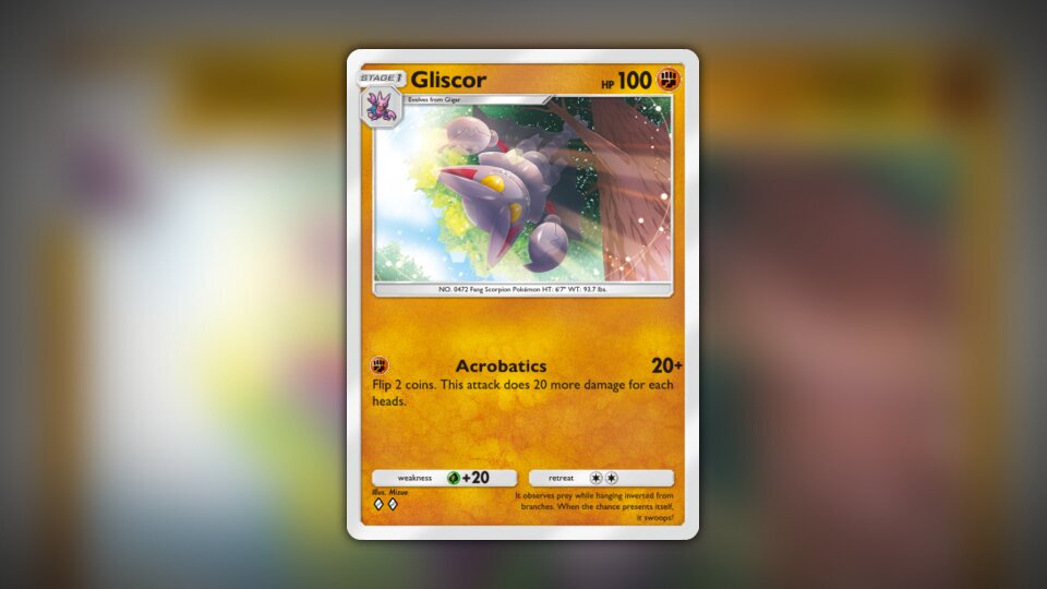 Gliscor (Space-Time Smackdown #84/208, 2-Diamonds) | Pokémon TCG Pocket