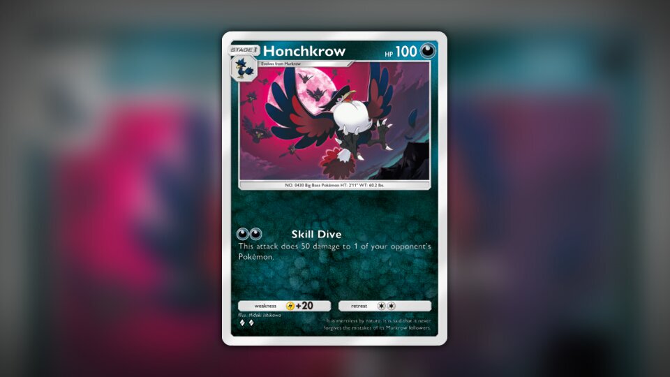 Honchkrow (Space-Time Smackdown #97/208, 2-Diamonds) | Pokémon TCG Pocket