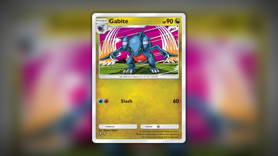 pokemon gabite evolution chart