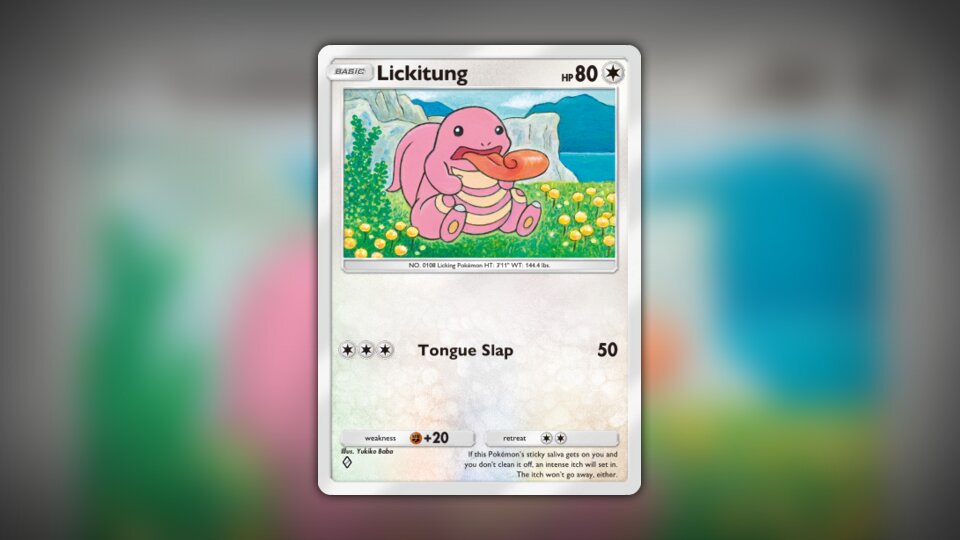 Lickitung (Space-Time Smackdown #124/208, 1-Diamond) | Pokémon TCG Pocket