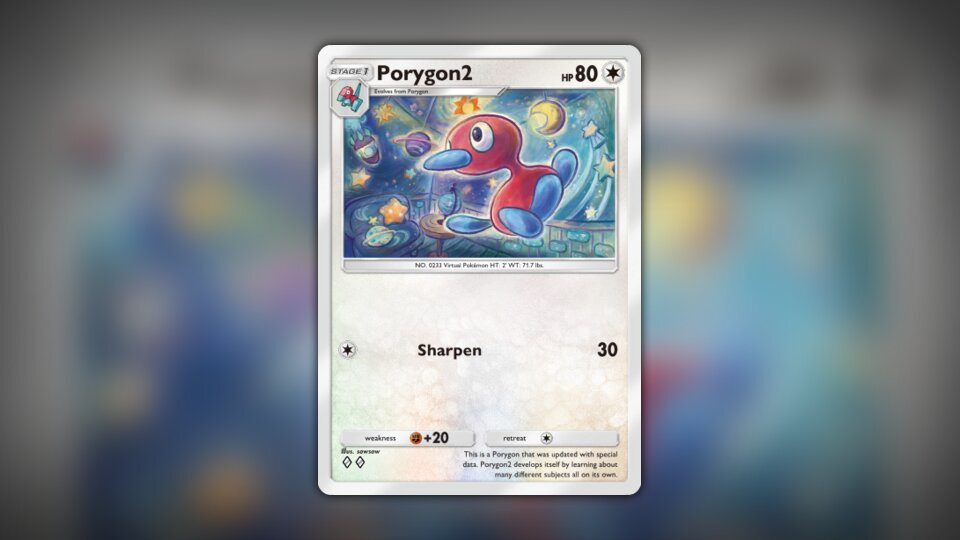 Porygon2 (Space-Time Smackdown #128/208, 2-Diamonds) | Pokémon TCG Pocket
