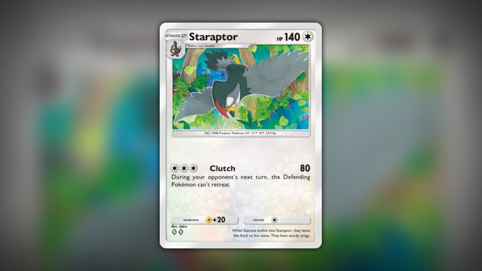Staraptor (Space-Time Smackdown #134/208, 2-Diamonds) | Pokémon TCG Pocket