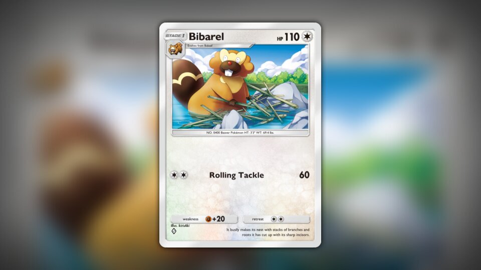 Bibarel (Space-Time Smackdown #136/208, 1-Diamond) | Pokémon TCG Pocket