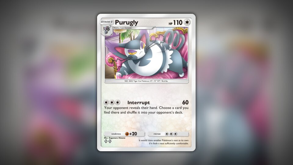 Purugly (#140, ♦️♦️, Space-Time Smackdown) • Pokémon TCG Pocket