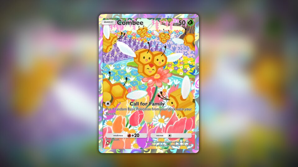 Combee (#157, ⭐, Space-Time Smackdown) • Pokémon TCG Pocket