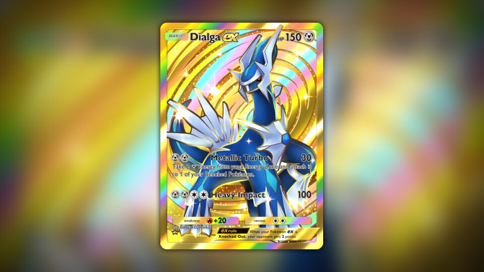 Dialga ex (#207, 👑, Space-Time Smackdown) • Pokémon TCG Pocket