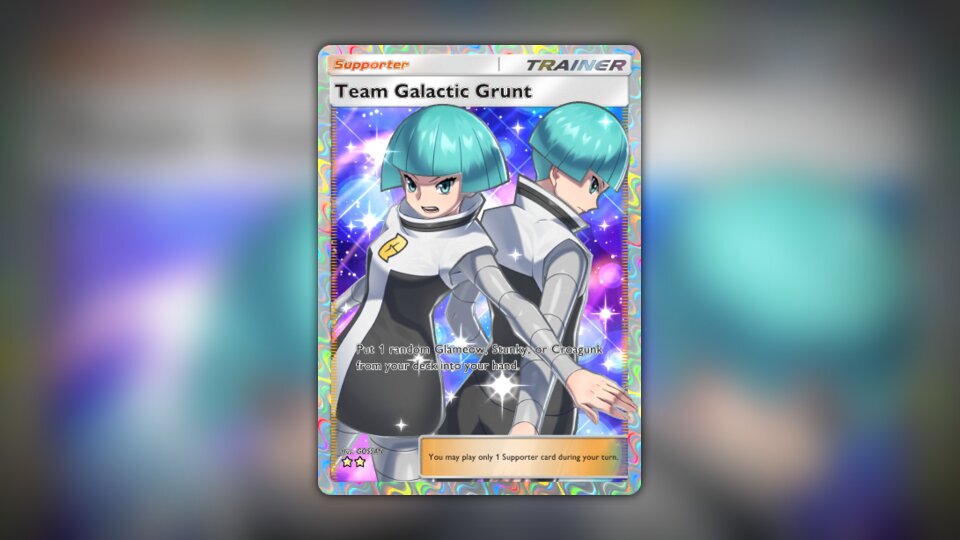 Team Galactic Grunt (#191, ⭐⭐, Space-Time Smackdown) • Pokémon TCG Pocket