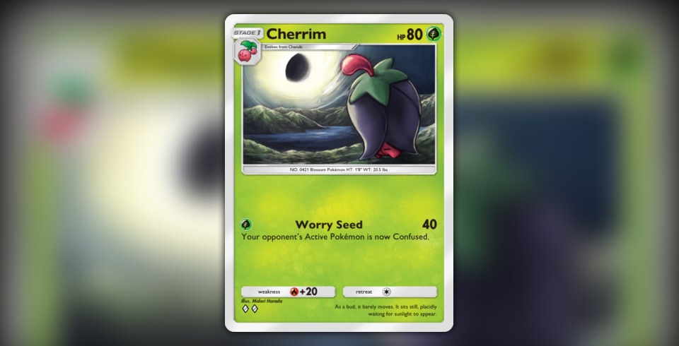Cherrim (#7, ♦️♦️, Triumphant Light) • Pokémon TCG Pocket