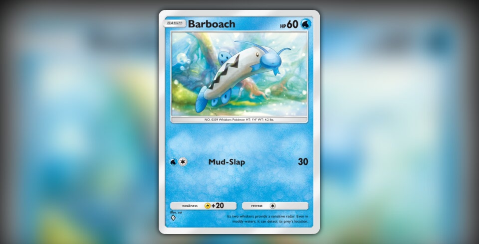 Barboach (#16, ♦️, Triumphant Light) • Pokémon TCG Pocket