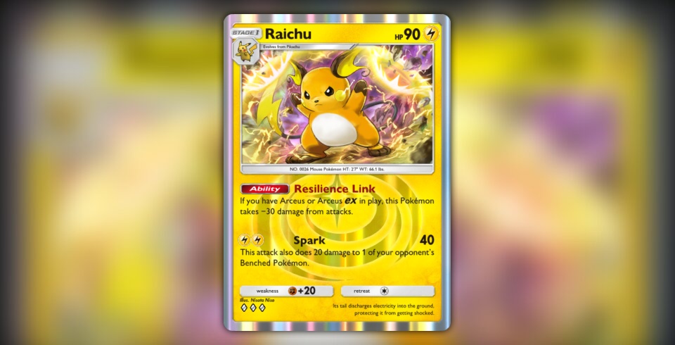 Raichu (Luz Triunfal #26/96, 3-Diamantes) | Pokémon TCG Pocket