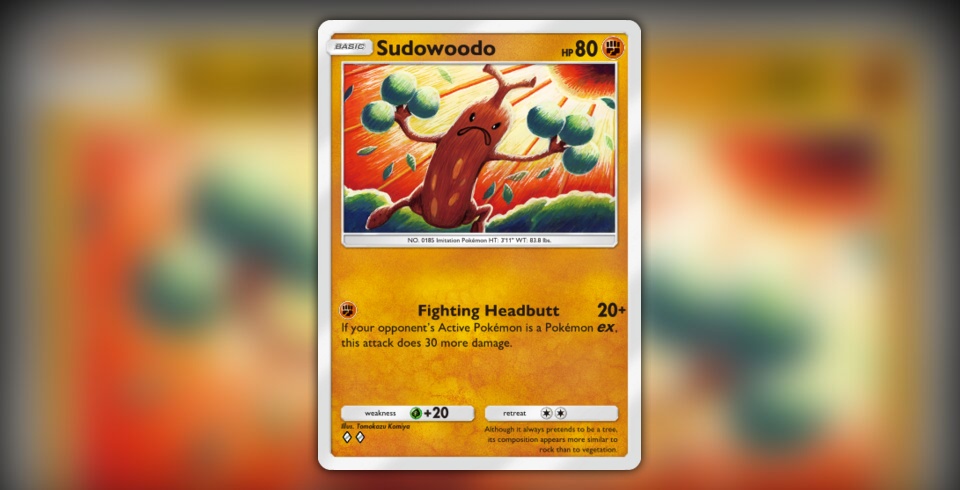 Sudowoodo (Triumphant Light #36/96, 2-Diamonds) | Pokémon TCG Pocket