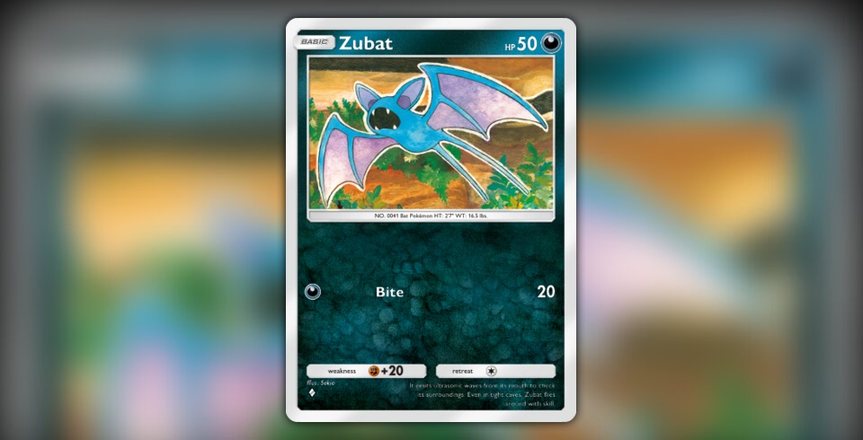 Zubat (#48, ♦️, Luz Triunfal) • Pokémon TCG Pocket