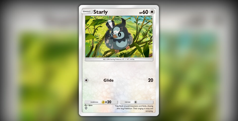 Starly (Triumphant Light #66/96, 1-Diamond) | Pokémon TCG Pocket