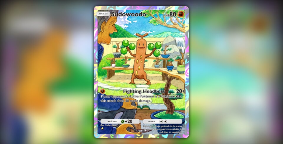 Sudowoodo (Triumphant Light #79/96, 1-Star) | Pokémon TCG Pocket
