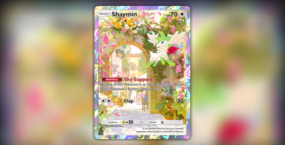 Shaymin (Triumphant Light #81/96, 1-Star) | Pokémon TCG Pocket