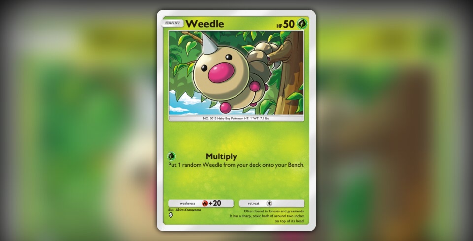Weedle (Shining Revelry #1/110, 1-Diamond) | Pokémon TCG Pocket