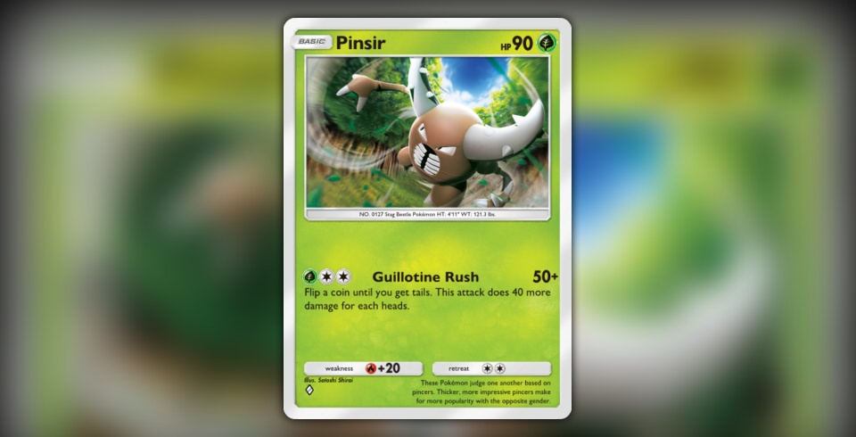 Pinsir (#4, ♦️, Shining Revelry) • Pokémon TCG Pocket
