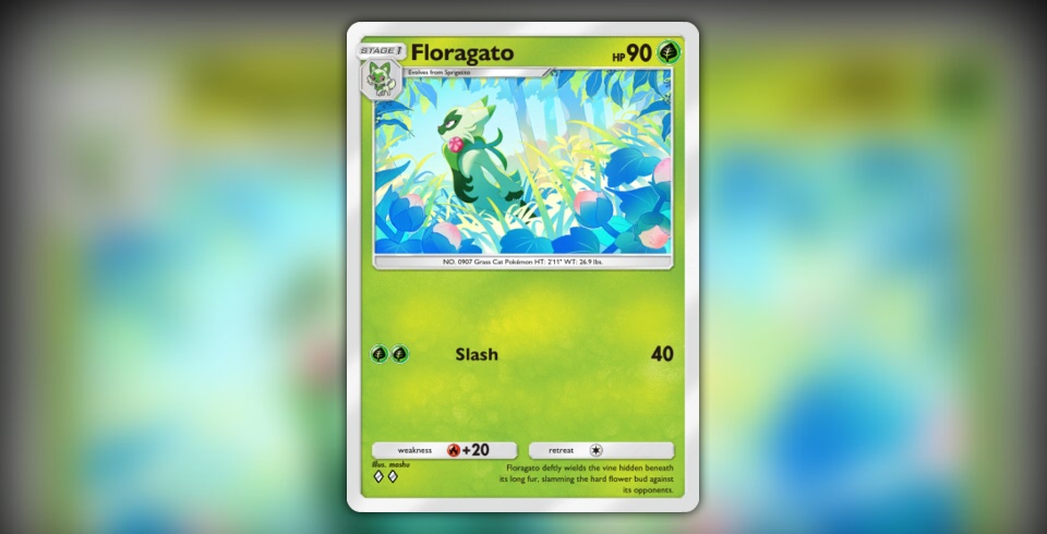 Floragato (#6, ♦️♦️, Shining Revelry) • Pokémon TCG Pocket