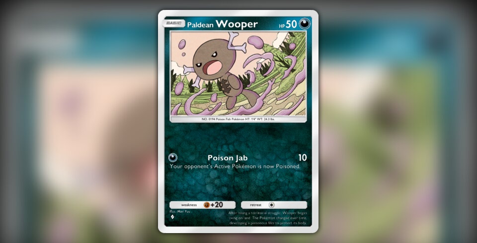 Wooper de Paldea (Festival Brillante #47/110, 1-Diamante) | Pokémon TCG ...