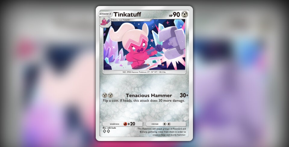 Tinkatuff (#53, ♦️♦️, Shining Revelry) • Pokémon TCG Pocket