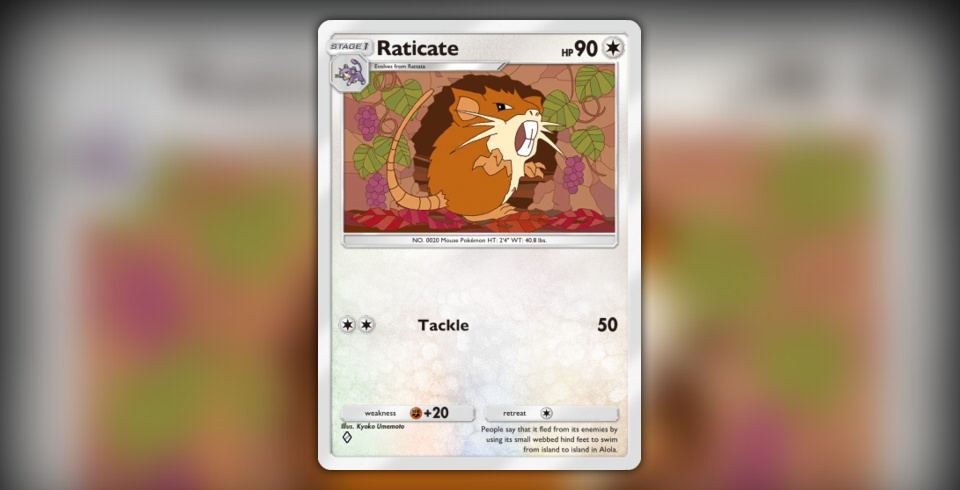 Raticate (#59, ♦️, Shining Revelry) • Pokémon TCG Pocket