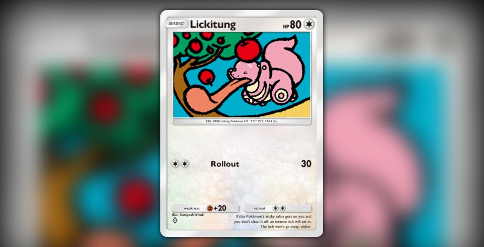 Lickitung (#62, ♦️, Shining Revelry) • Pokémon TCG Pocket