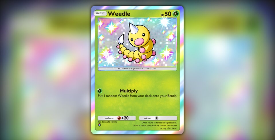 Weedle (#97, , Shining Revelry) • Pokémon TCG Pocket