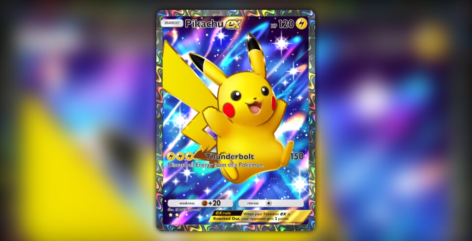 Pikachu ex (Shining Revelry #82/110, 2-Stars) | Pokémon TCG Pocket