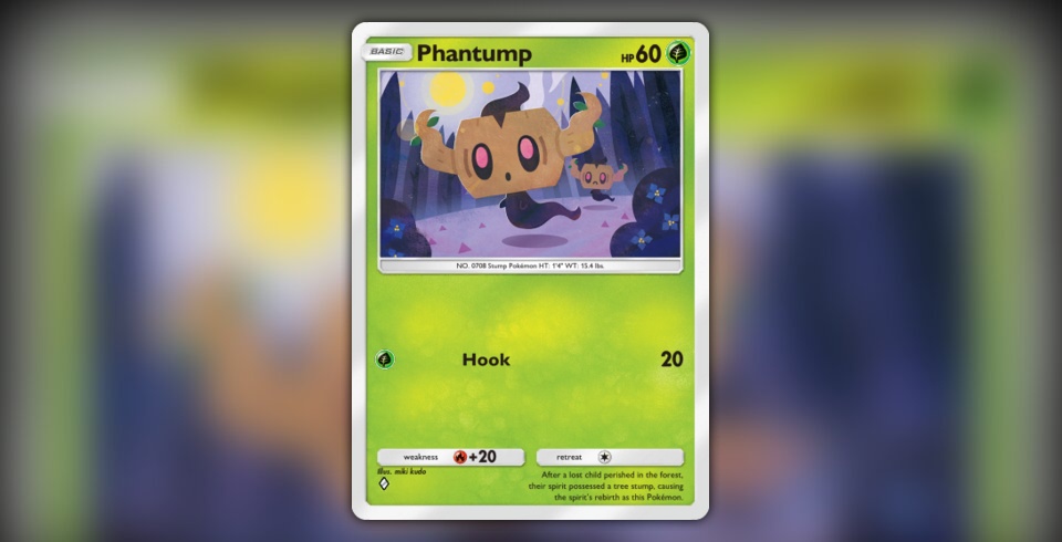 Phantump (#7, ♦️, Guardianes Celestiales) • Pokémon TCG Pocket