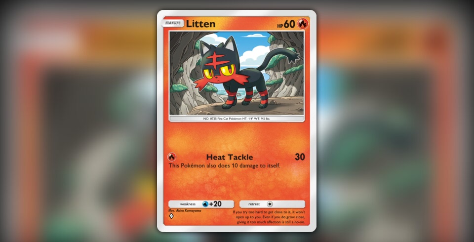 Litten (Celestial Guardians #30/239, 1-Diamond) | Pokémon TCG Pocket