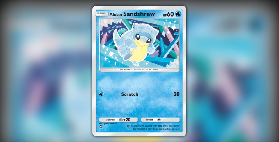 Alolan Sandshrew (Celestial Guardians #38/239, 1-Diamond) | Pokémon TCG ...
