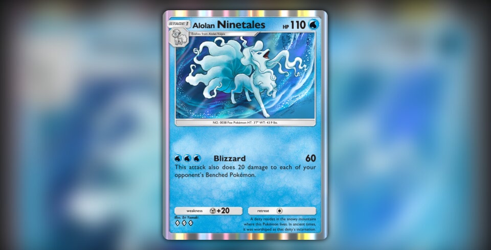 Feunard de Alola (#41, ♦️♦️♦️, Gardiens Astraux) • Pokémon TCG Pocket