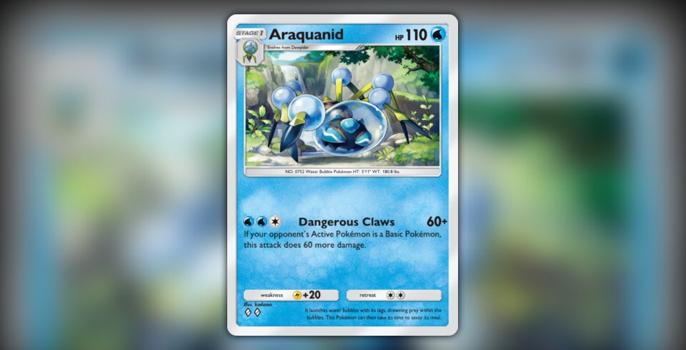 Araquanid (#53, ♦️♦️, Celestial Guardians) • Pokémon TCG Pocket